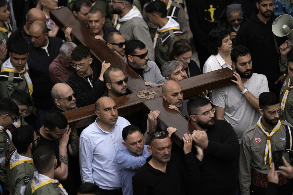 In Jerusalem, Palestinian Christians observe scaled-down Good Friday ...